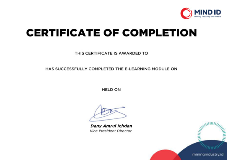 Certificate of Completion-25 | PDF