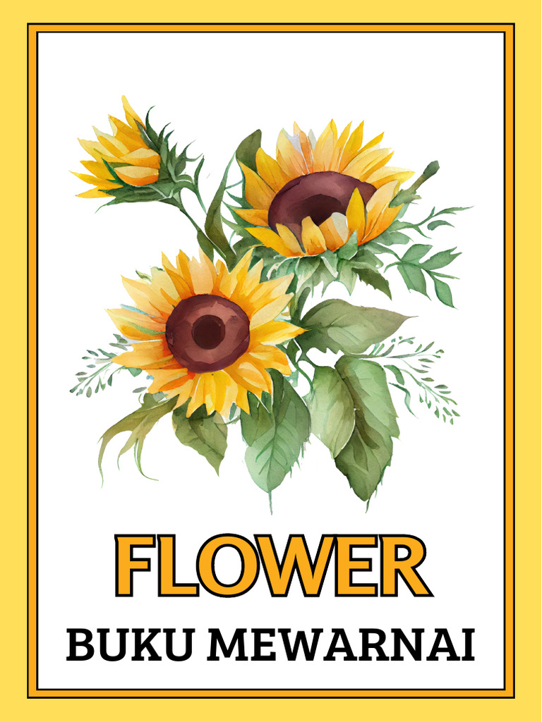 Buku Mewarnai Flower | PDF