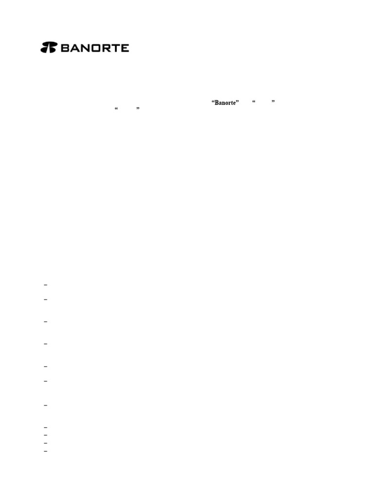 Clausulado Banorte Facil | PDF | Bancos | Tarjeta de débito