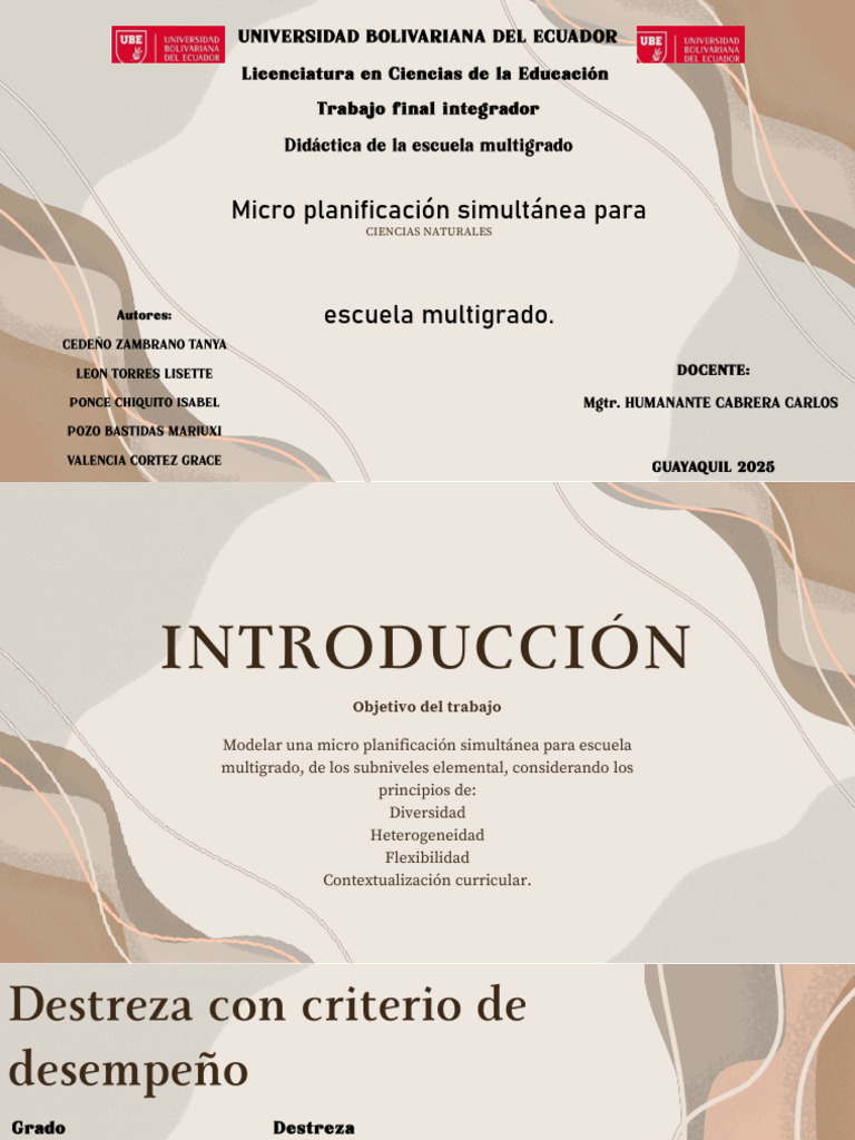 Micro Planificación Multigrado | PDF