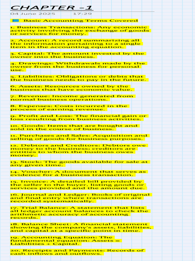 CHAPTER -1 | PDF