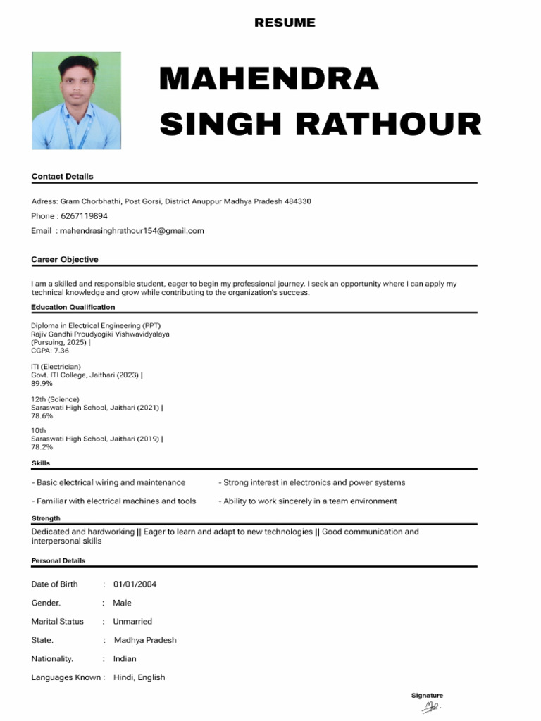 Ms Resume Final | PDF