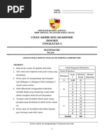 Math Form 1 (UASA 2024) | PDF