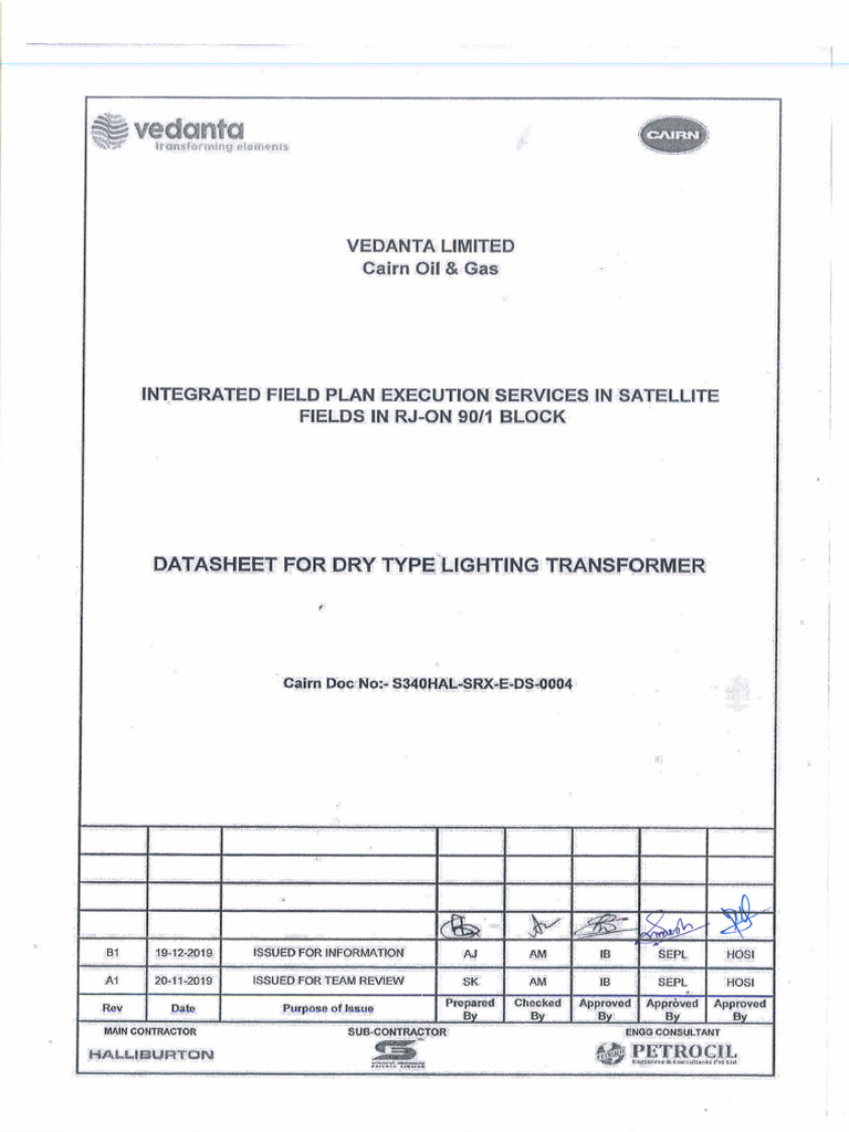 S340hal-Srx-E-Ds-0004 - b1 - Datasheet For Dry Type Lighting ...