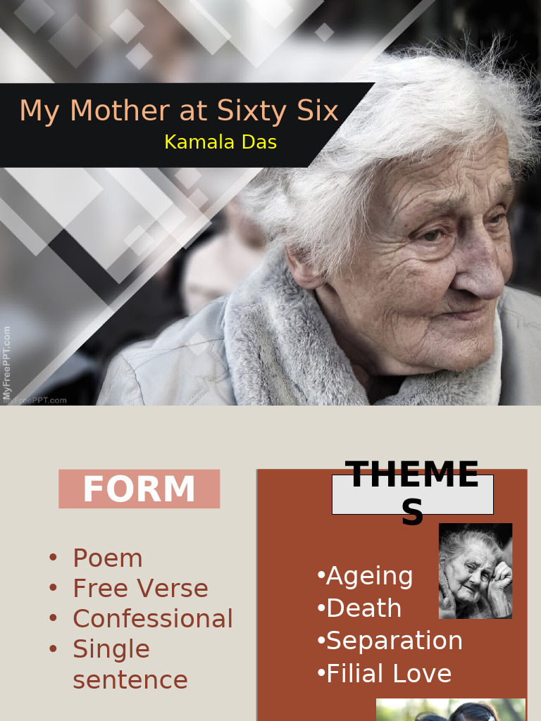 My MOTHER AT 66 Notes Class 12 Cbse | PDF