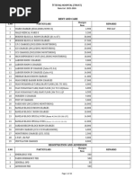 St. Teresa's Hospital Price List 2025 | PDF | Catheter | Thorax
