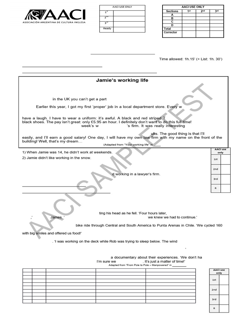 Senior 3 P2 | PDF