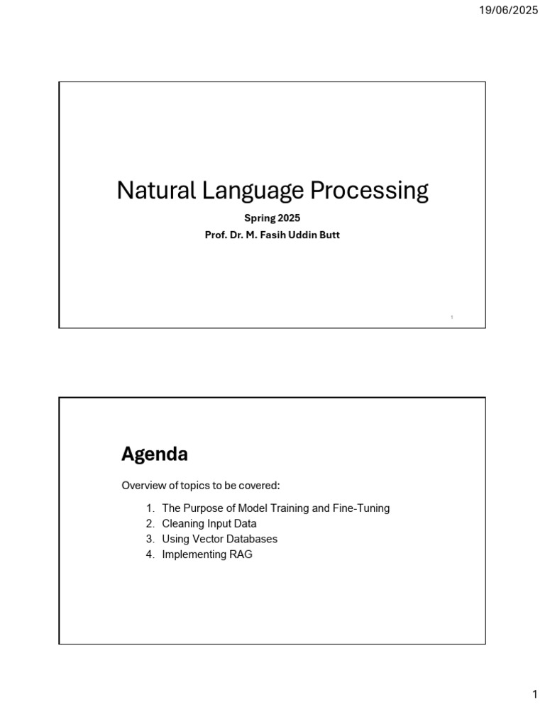 Model Training and Fine Tuning | PDF | Databases | Artificial Intelligence