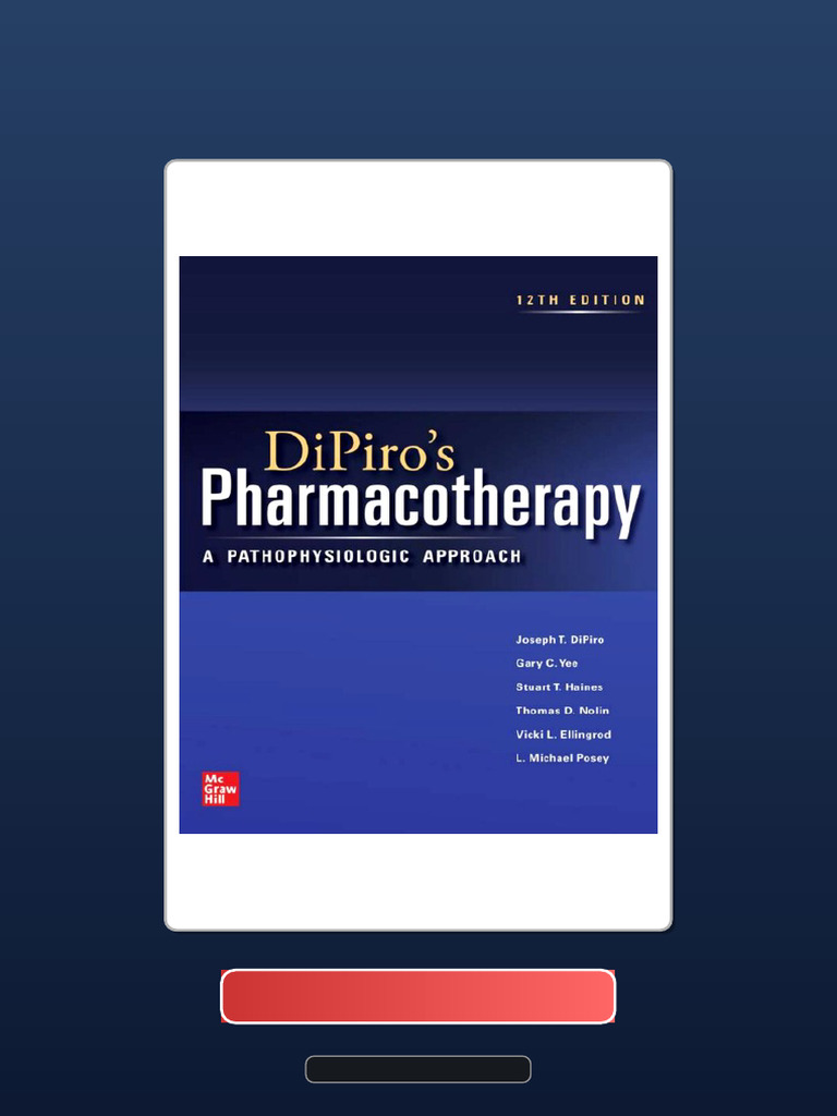 Get Test Bank For Testbank DiPiros Pharmacotherapy Pathophysiologic ...