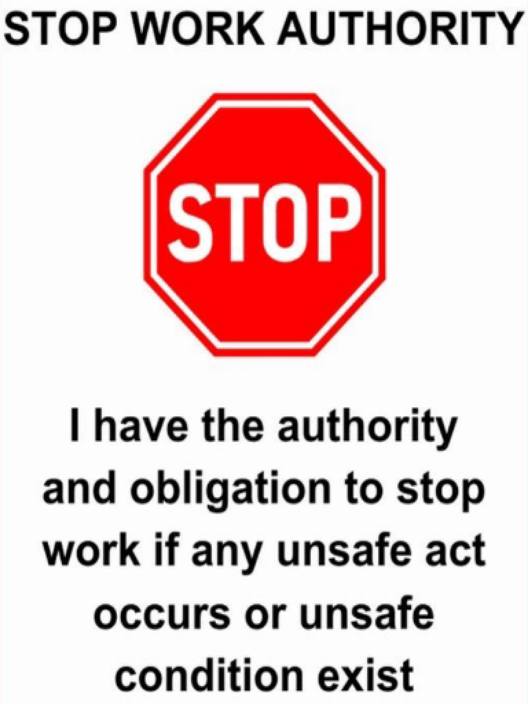 Stop Work Authority | PDF