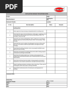 Power Cable Installation Checklist | PDF | Technology & Engineering