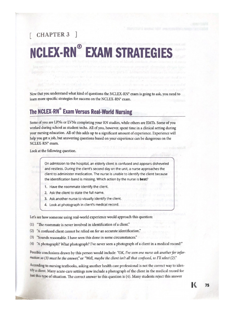Nclex-Rn° Exam Strategies | PDF