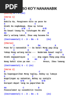 Sayong Yakap Chords | PDF