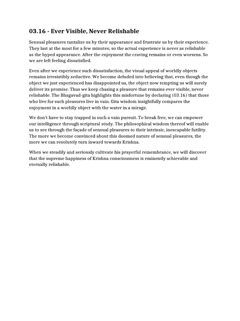 03.16 - Ever Visible, Never Relishable | PDF