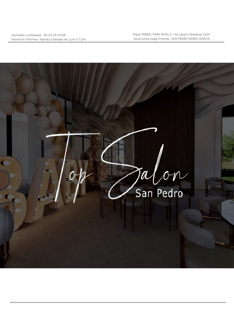 Top Salón San Pedro 2025 | PDF | Cocina norteamericana | Cocina de las Americas