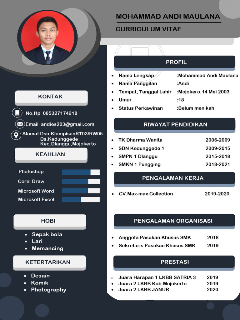Mohammad Andi Maulana (CV) | PDF
