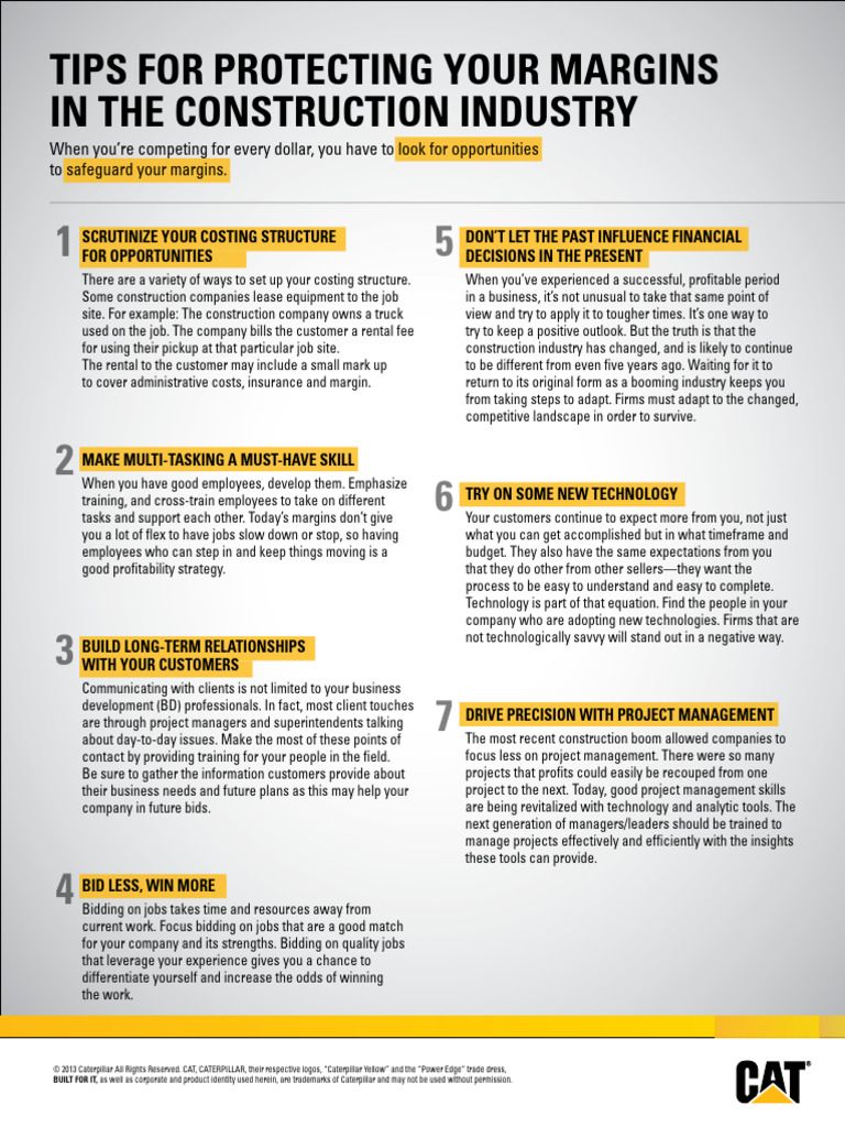 4-Tips For Protecting Margins | PDF | Business | Economies