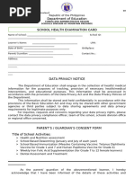 Florida School Entry Health Exam Form | PDF | Tuberculosis | Health Care