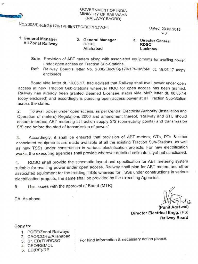 ABT Meter Provision | PDF
