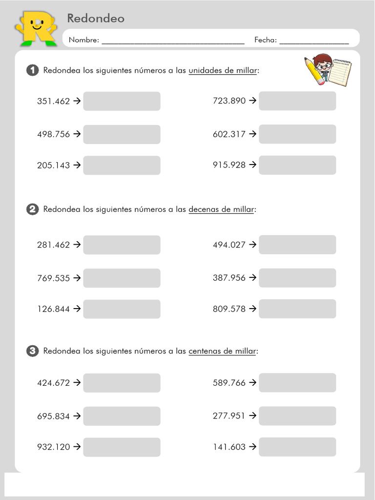 Ejercicios de Redondeo Numérico | PDF