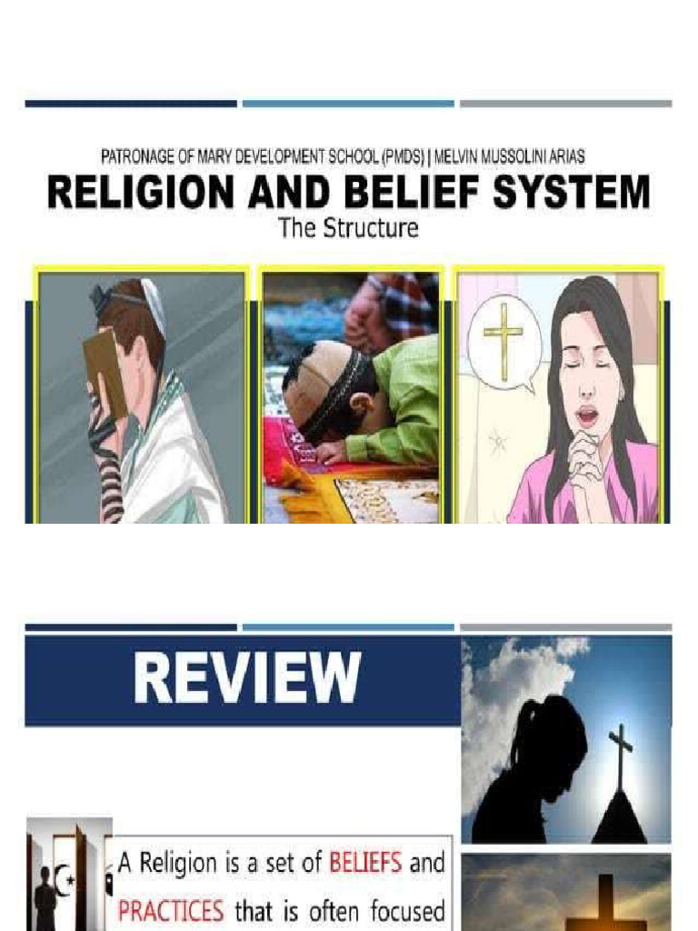 Religion Lesson 1 | PDF
