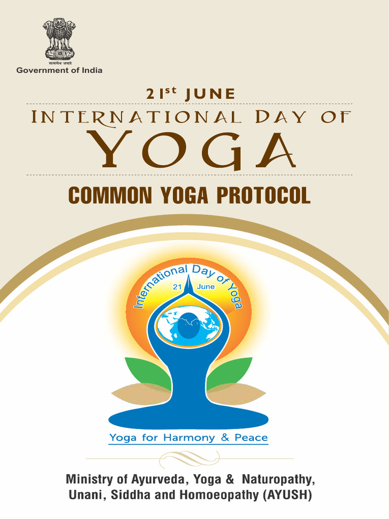Common Yoga Protocol English - 0 | PDF | Asana | Yoga