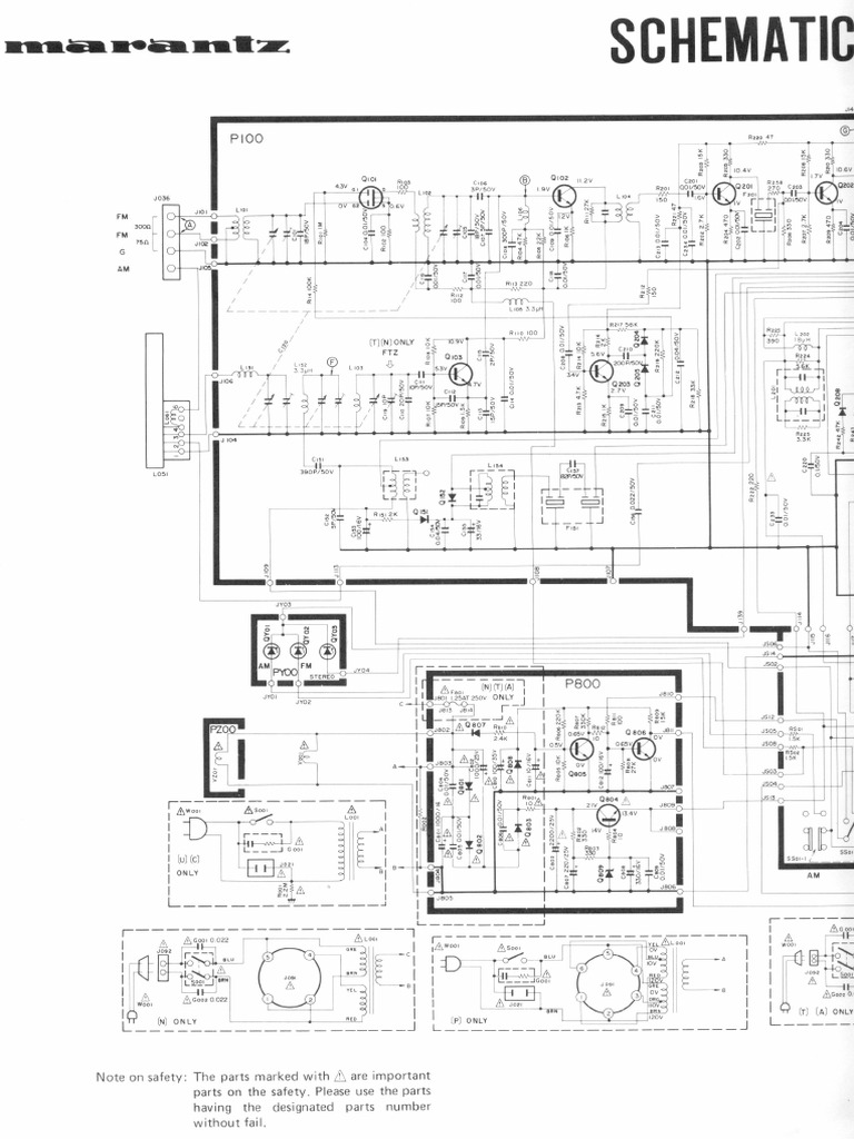 Marantz st-300 SCH | PDF