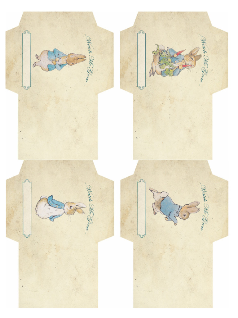 Rabbit Envelope | PDF
