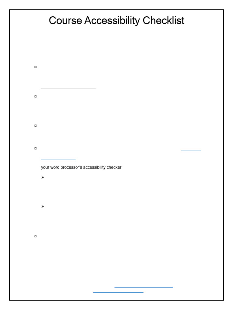 GRCC Course Accessibility Guide | PDF | Accessibility | Textbook