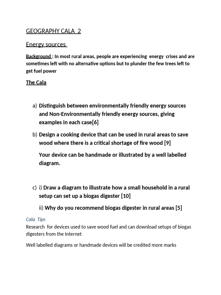 Geography Cala 1 | PDF