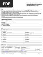 RTB-26 Schedule of Parties Form | PDF | Leasehold Estate | Landlord