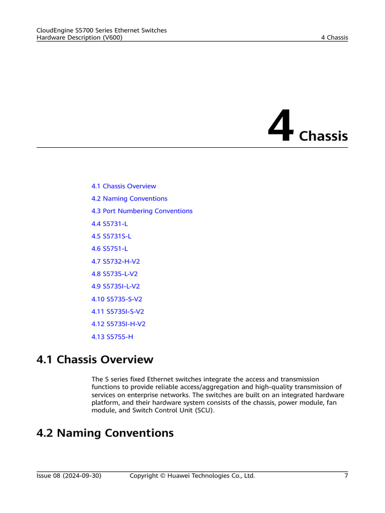 01 04 Chassis | PDF | Network Switch | Information And Communications Technology