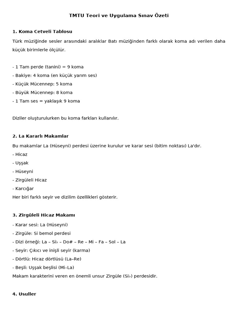 TMTU Sinav Kopyasi | PDF