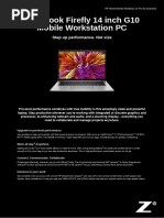 HP 240 14 Inch G9 Notebook PC Data Sheet | PDF | Laptop | Wi Fi