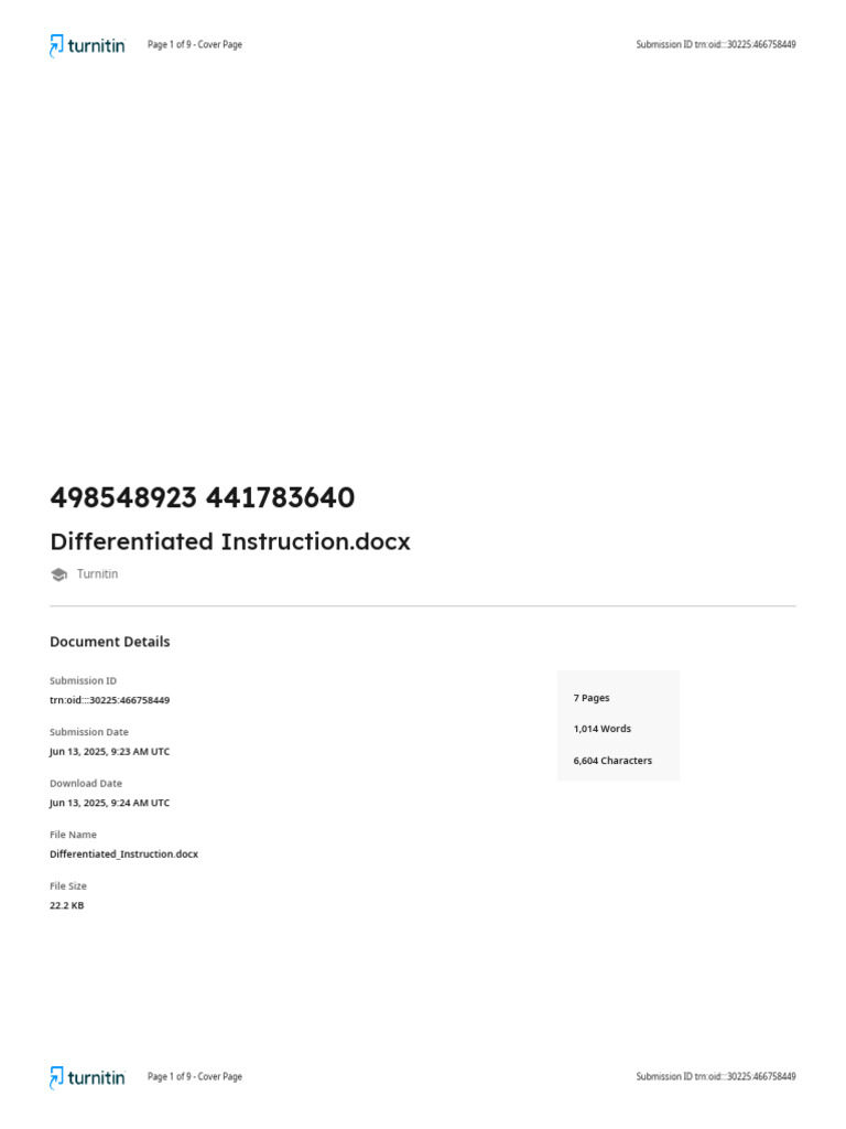Differentiated Instruction Strategies | PDF | Differentiated ...
