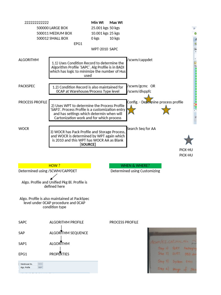 Cartonization Planning in SAP EWM | PDF | Software Engineering | Computing