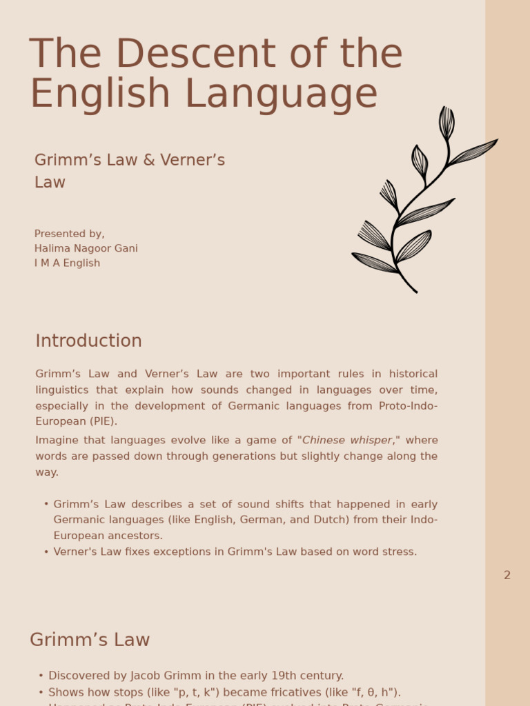 Brown Monochrome Simple Minimalist Presentation Template | PDF ...