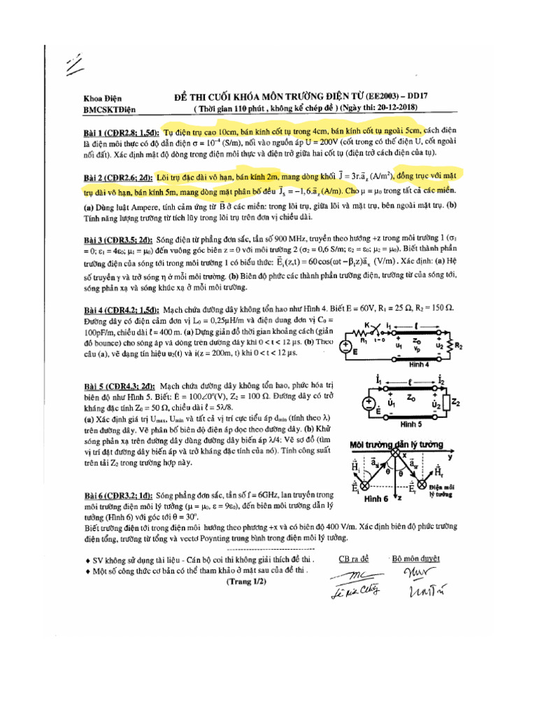 Truong Thi CQ17 DapAn | PDF