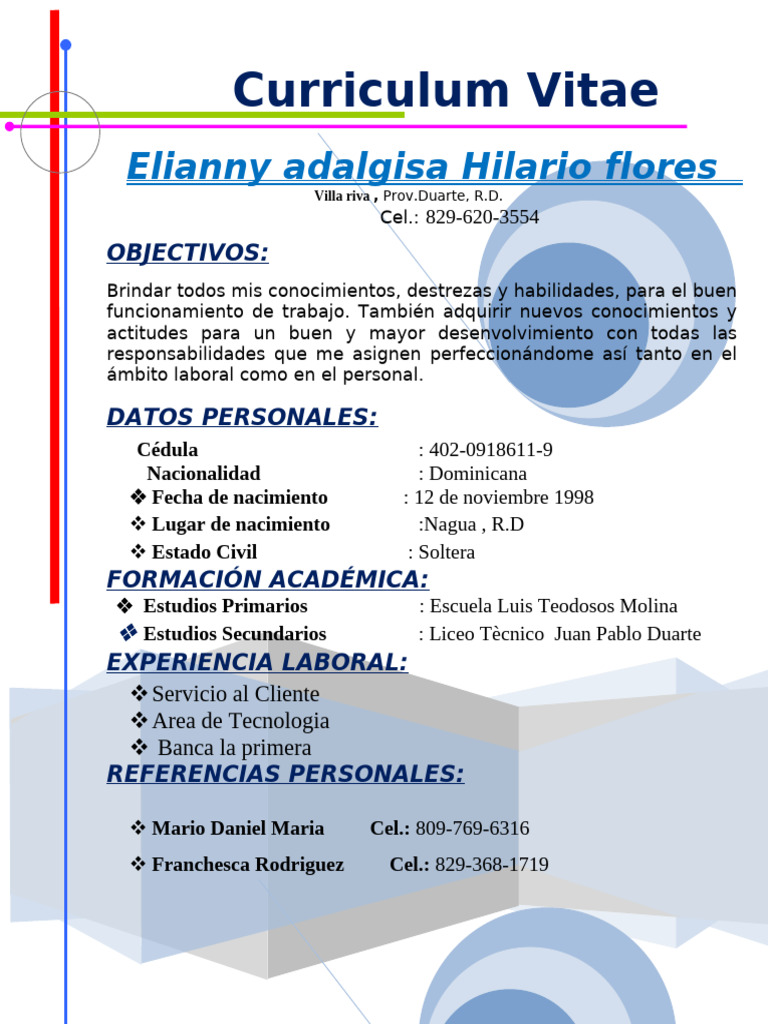 Curriculum Vita1.docx Diana Carolina Hernandez Candelier | PDF