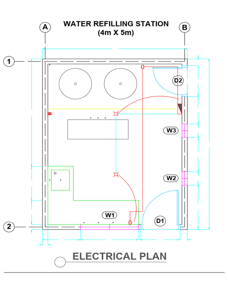 Building Layout Electrical Planl | PDF