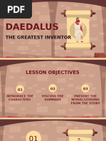 Daedalus and Icarus - Plot, Elements of Story, and Theme | PDF | Narration