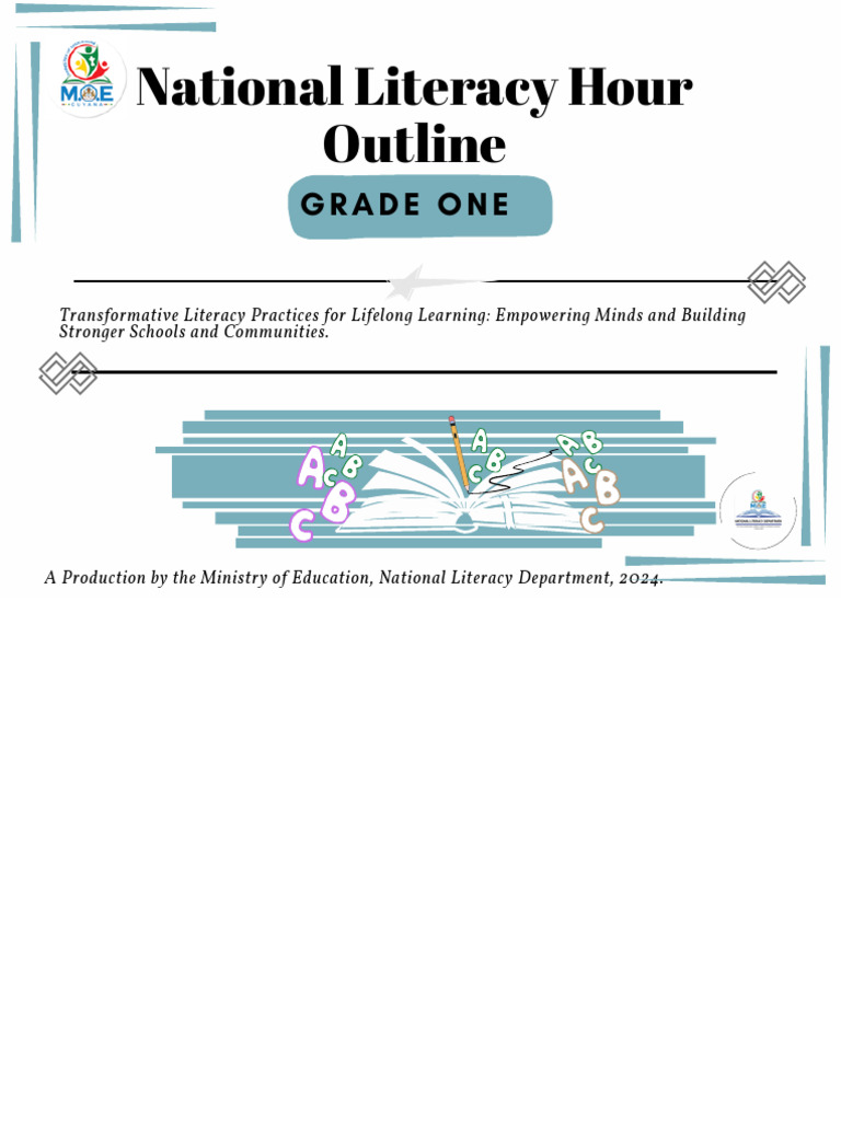 Grade 1 National Literacy Hour Guide | PDF | Phonics | Reading ...