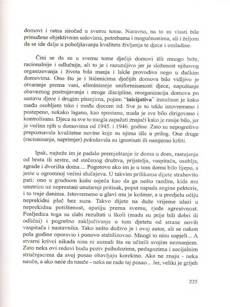 Djeciji Domovi 3 | PDF