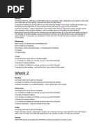 Corrected 1 Month MadFit Workout Plan | PDF