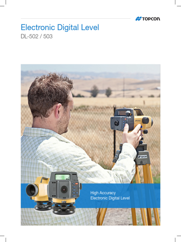 Topcon Dl-500series 7010-2062 EnUS23broc | PDF | Computer Data Storage ...