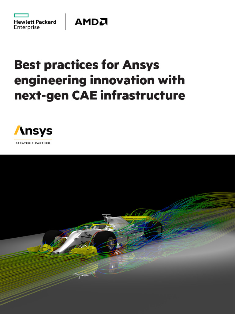 Accelerating Ansys CAE with HPE & AMD | PDF | Cloud Computing | Central ...