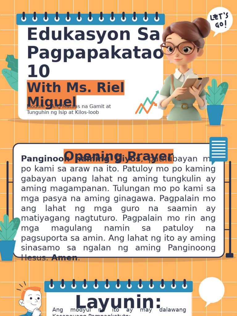 Esp 10 Week 1 Q1 | PDF