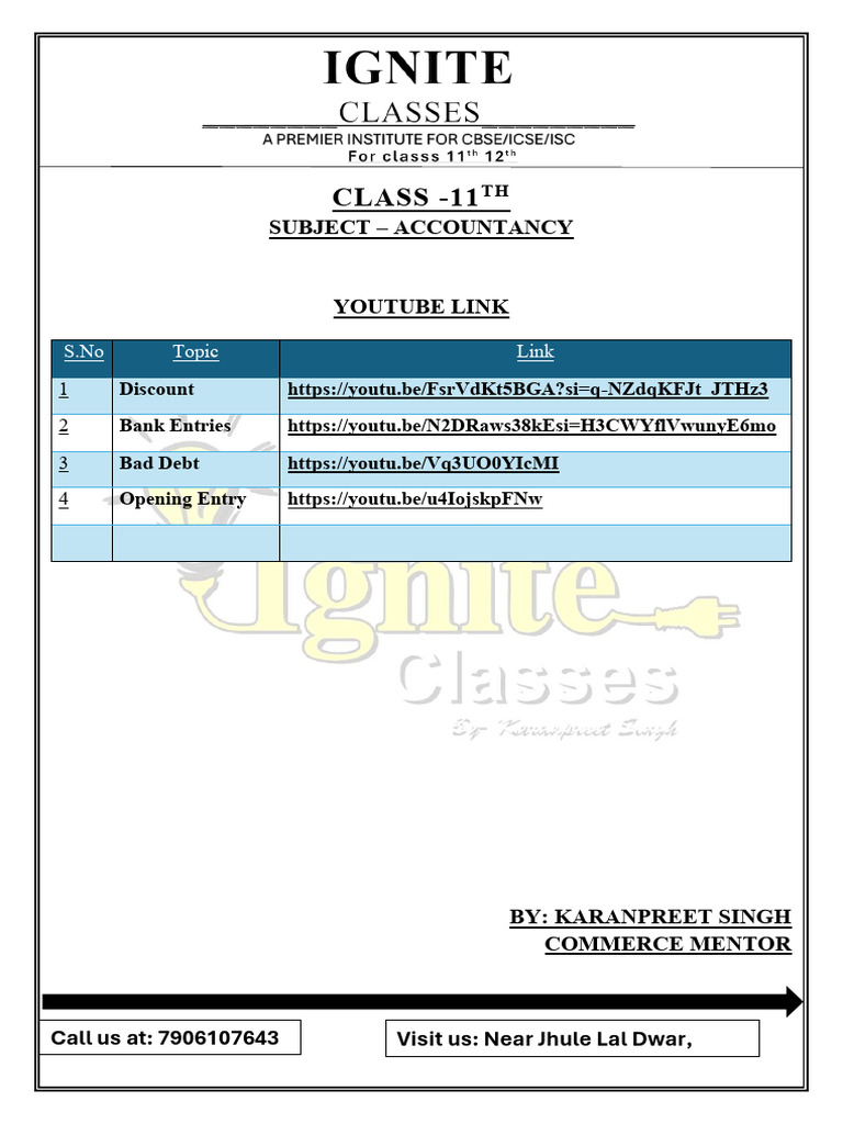 Journal Entry Youtube Link 2 | PDF