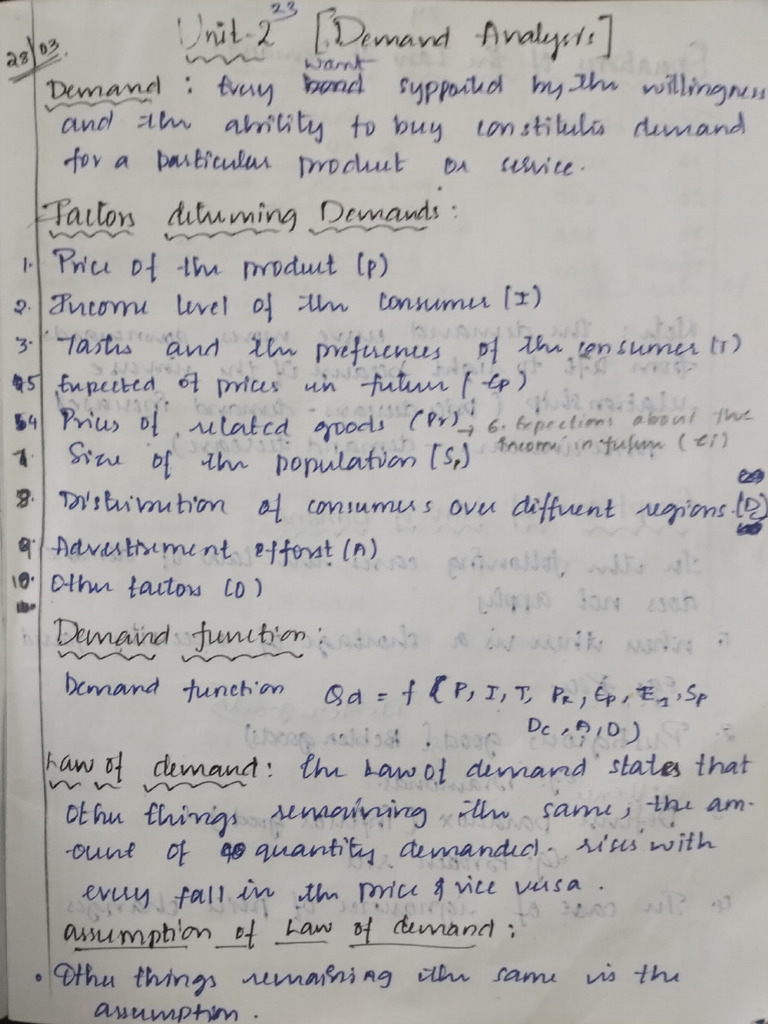 Befa Unit-2 Running Notes | PDF