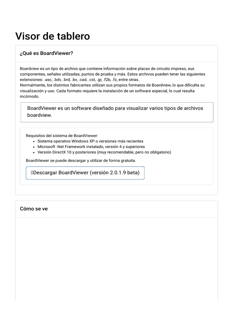 Boardviewer - Programa para Visualizar Todo Tipo de Archivos de | PDF